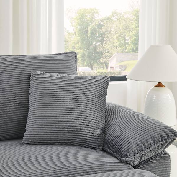 Benfri 2-sits soffa (ingen montering krävs) – Mjukt vadderad molnsoffa ...