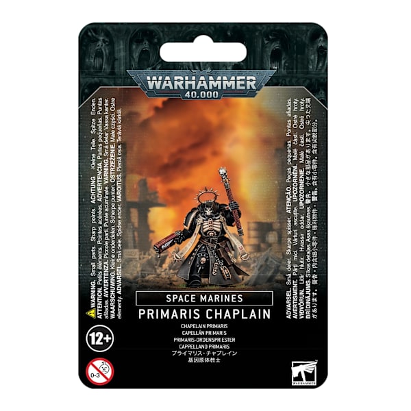 Warhammer 40,000 Space Marines Primaris Chaplain | CDON
