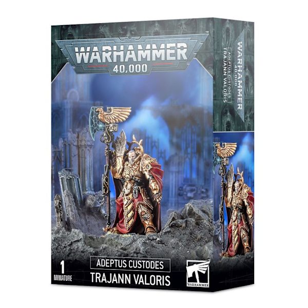 Warhammer 40k - Adeptus Custodes Captain General Trajann Valoris | CDON