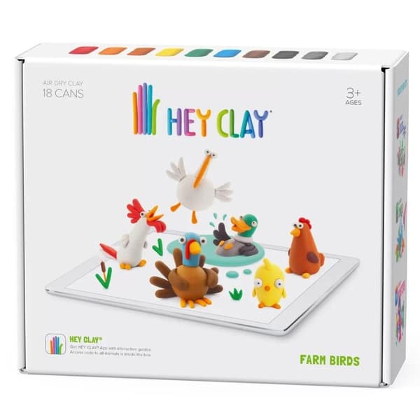 Hey Clay Plastmassa Bondgårdsfåglar Hcl 18009cee Cdon