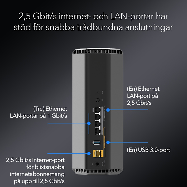 Netgear Nighthawk WiFi 7 Router RS500, 12Gbps Netgear | CDON