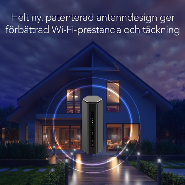 Netgear Nighthawk WiFi 7 Router RS600, 18Gbps Netgear | CDON