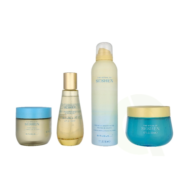 Rituals Seshen Set 650 ml Body Gel 200ml/Foaming Shower Gel 200ml/Body ...