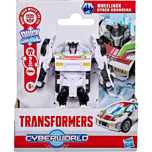 Transformers Cyberworld 4in Figure Cyber Changer Wheeljack | CDON