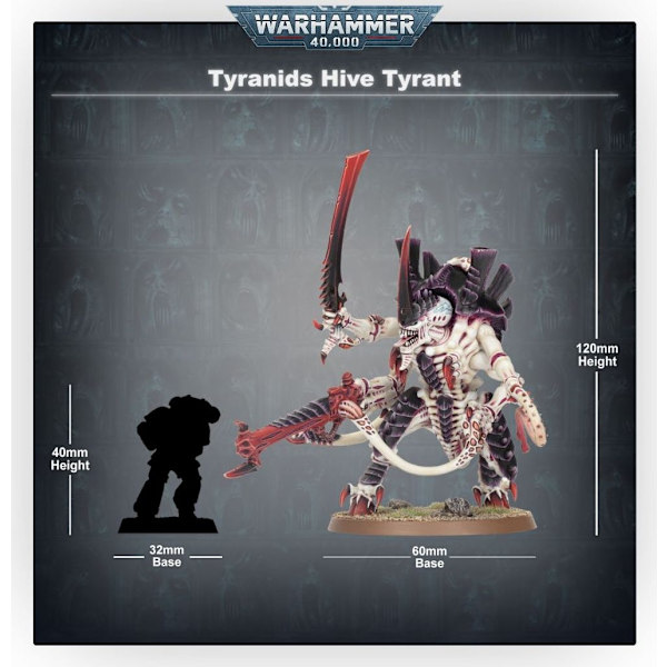 Warhammer 40k Tyranids: Hive Tyrant | CDON