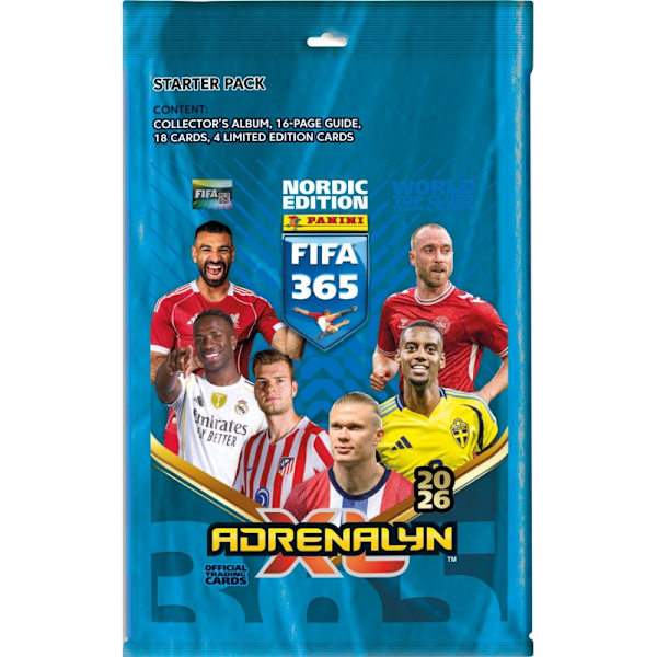 Fotbollskort FIFA 365 AdrenXL 2026 Starter Pack | CDON
