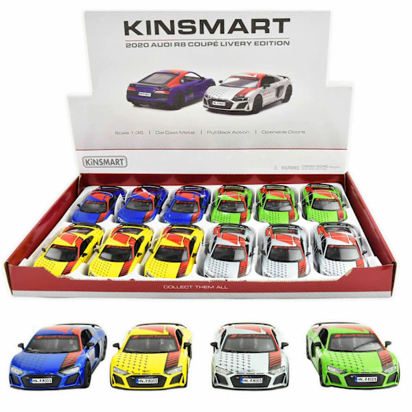 Leksaksbil Audi R8 Coupe Pb 1 st - Robetoy | CDON