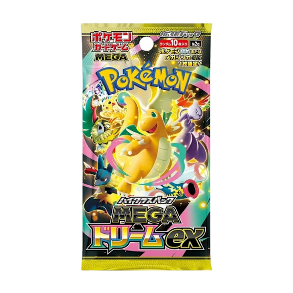 Japanska Pokémonkort Mega Dream ex Boostepack | CDON
