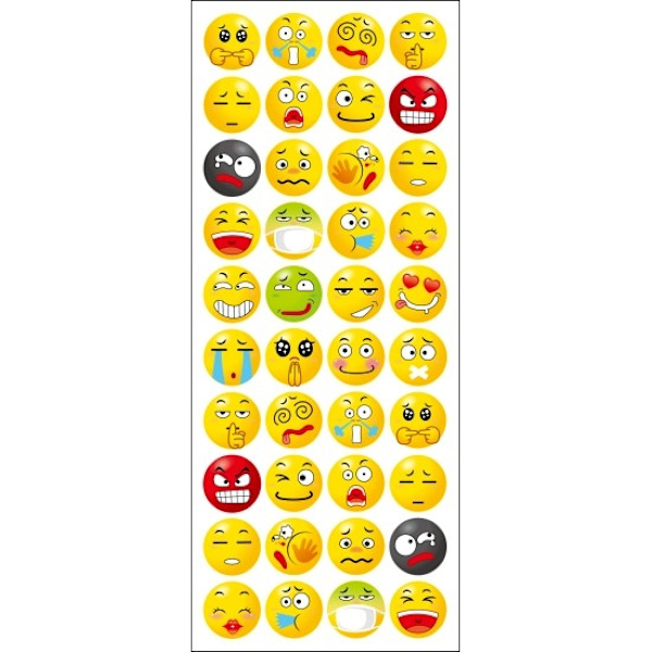 Klistermærker Smileys Store - Tinka | CDON
