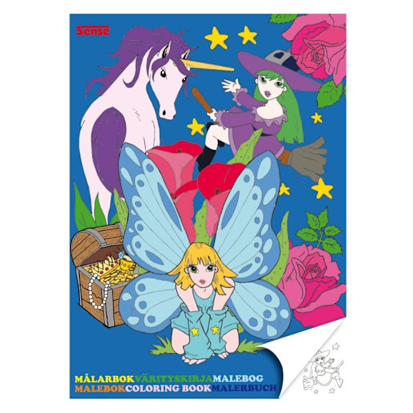Sense Malebog Fsc® Eventyrfigurer | CDON
