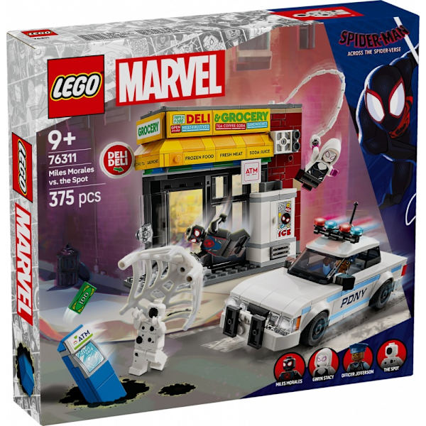 LEGO Superhjältar 76311 Multiversum: Miles Morales mot Spot | CDON