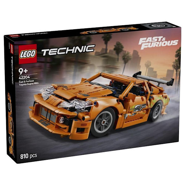 LEGO Technic 42204 Fast and Furious Toyota Supra MK4 | CDON