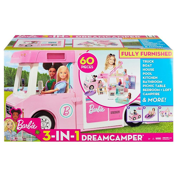 Barbie Husbil 3 i 1 | CDON