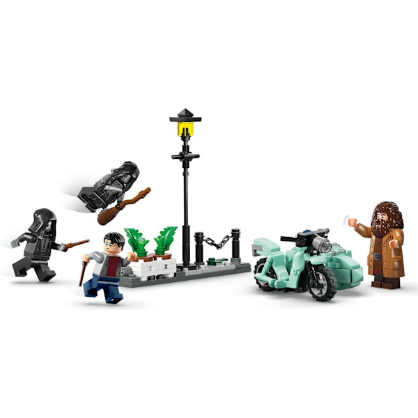 LEGO 76459 Harry Potter Hagrids och Harrys flykt från Privet Drive | CDON