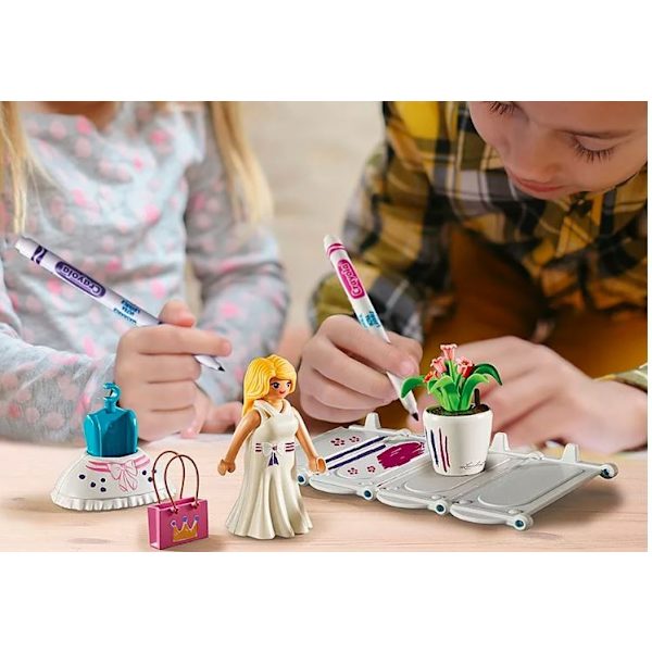 Playmobil Set med figurer Color 71372 Klädbutik | CDON