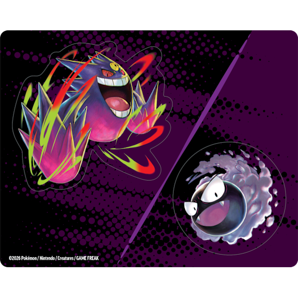 Pokémon TCG: Ascended Heroes - Tech Sticker - Gastly / Mega Gengar | CDON