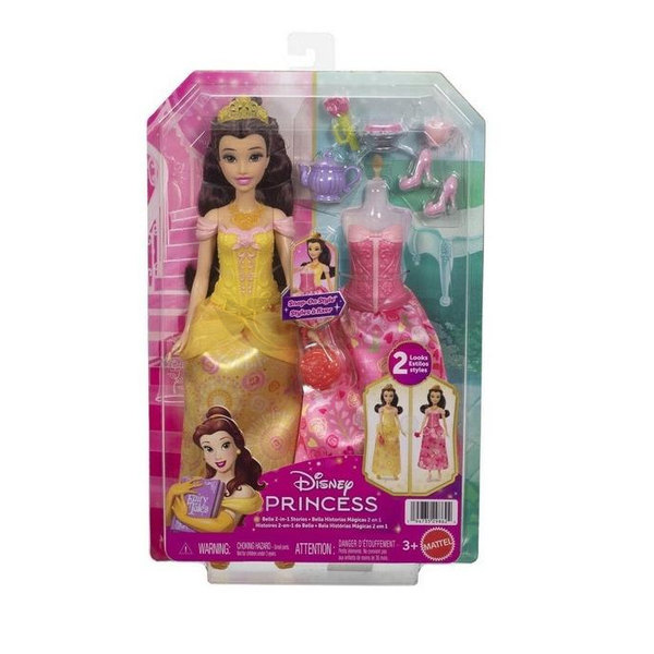 Disney Princess Bella 2-in-1-tarinanukke | CDON