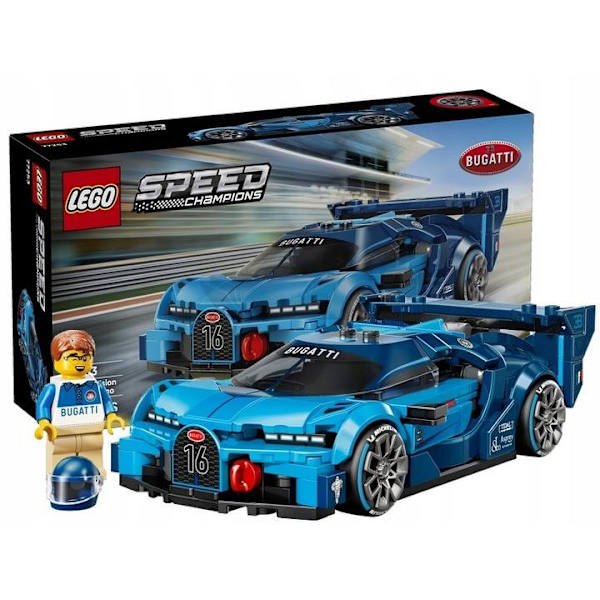 LEGO SPEED CHAMPIONS 77253 Bugatti Vision GT Hypersportbil | CDON