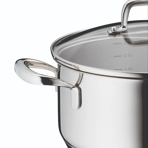 KELA Flavoria 2,4 l - rostfri kastrull med lock | CDON