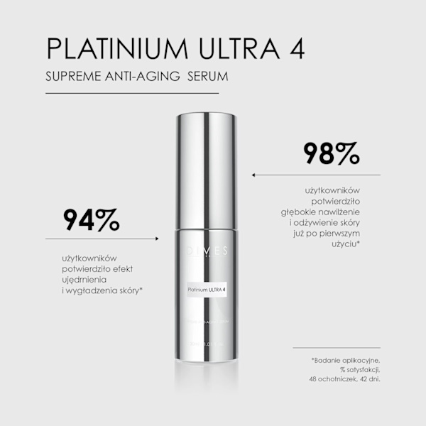 Anti-aging serum DIVES MED Platinium Ultra 4 SUPREME ANTI-AGING SERUM ...