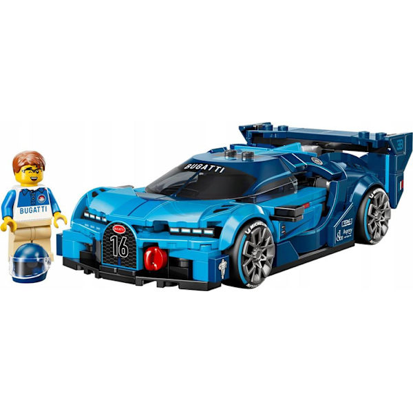 LEGO SPEED CHAMPIONS 77253 Bugatti Vision GT Hypersportbil | CDON