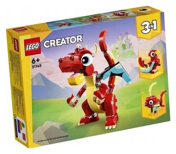 LEGO Creator 31145 Röd drake | CDON