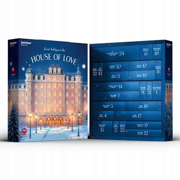 SATISFYER adventskalender 2025 Deluxe 24 st. | CDON