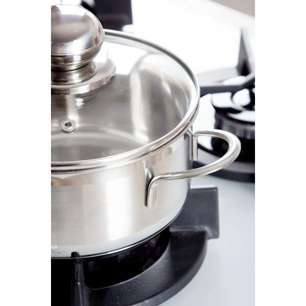 Rostfri kastrull med lock SSW CITY 1,3 l | CDON