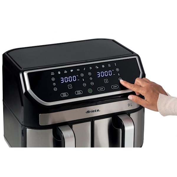Ariete Dual Metal Airfryer 4625/00 2100W 9l | CDON