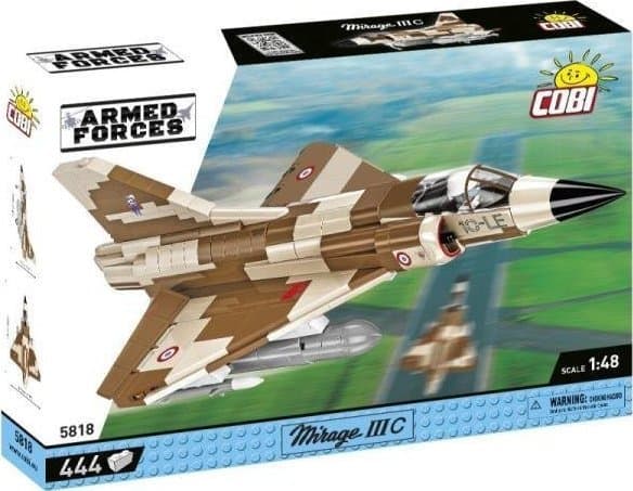 Cobi Armed Forces Mirage IIIC jaktplansbyggsats | CDON