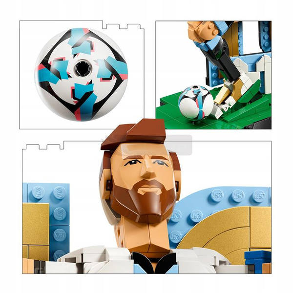 LEGO Editions 43015 Lionel Messi fodboldlegende, klodssæt | CDON