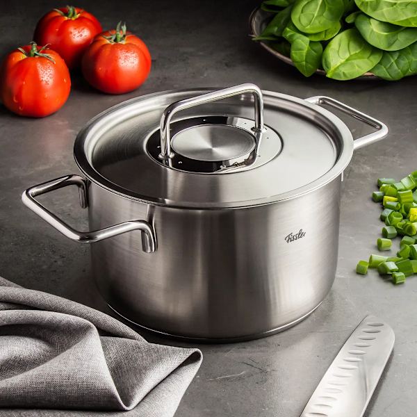 FISSLER Pure Collection 3,6 l - rostfri kastrull med lock | CDON