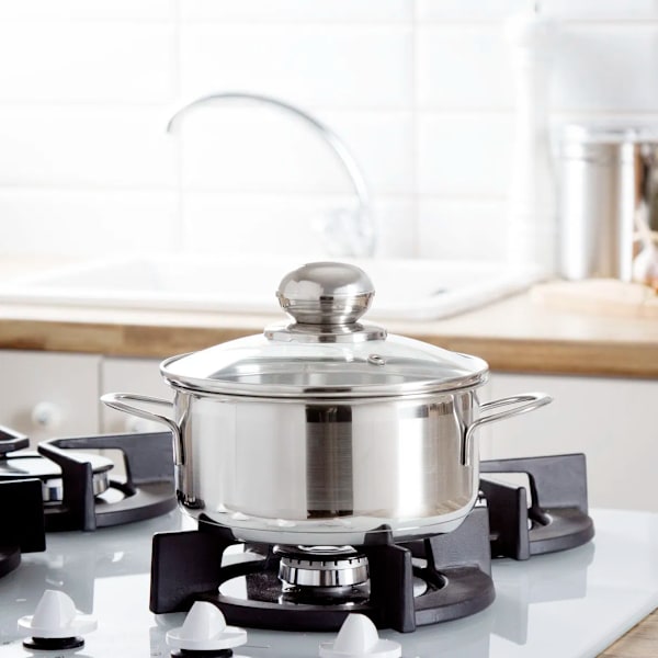 Rostfri kastrull med lock SSW CITY 1,3 l | CDON