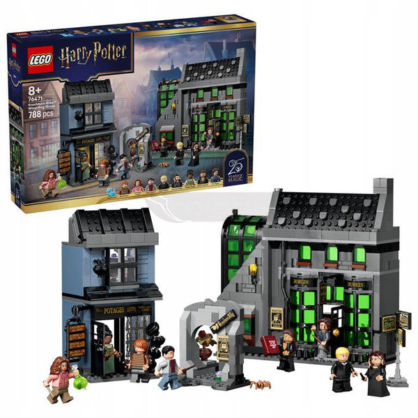 LEGO Harry Potter 76471 Magiska butiker på Knockturn Alley | CDON