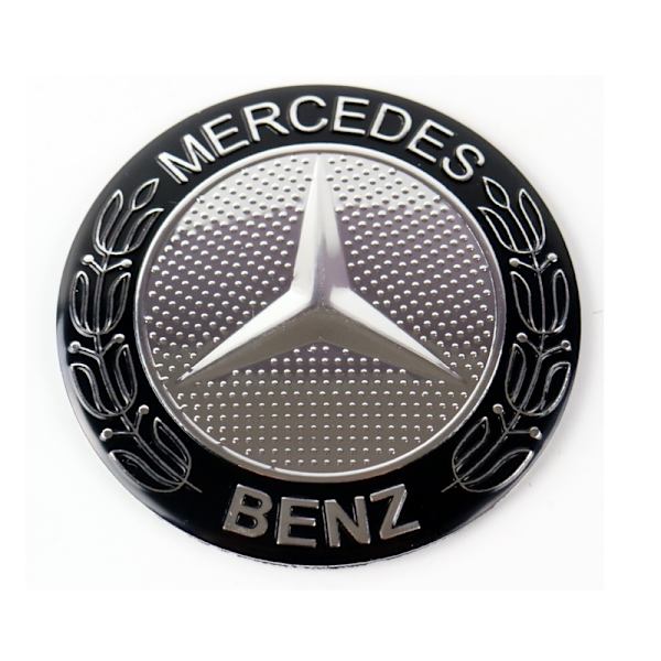 Mercedes 56,5mm röda hjulnav emblem till fälgar och centrumkåpor 4-pack ...