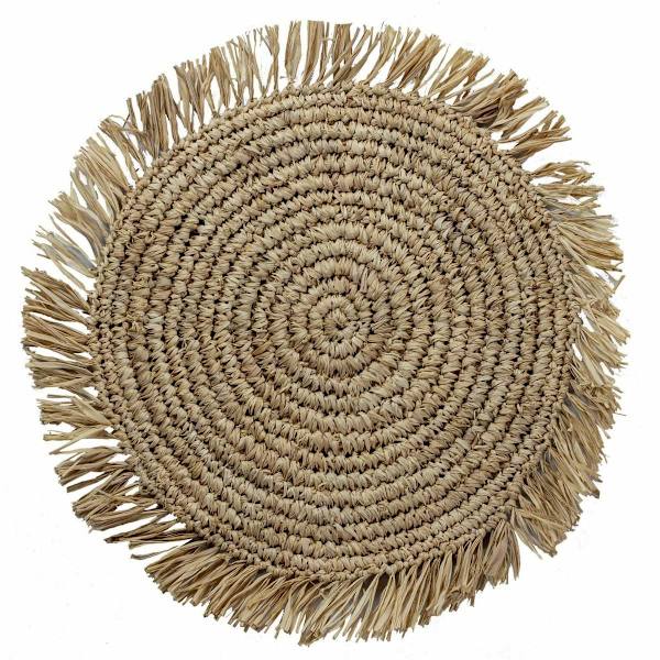 Rootz bordstablett (set med 2,4 eller 6) AMBON | Bordsmatta av Raffia ...