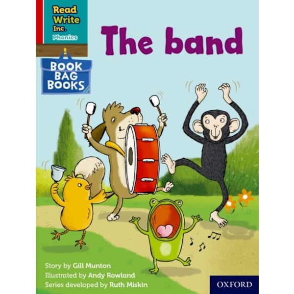 Read Write Inc. Phonics: The band (Red Ditty Book Bag Book 7) | CDON