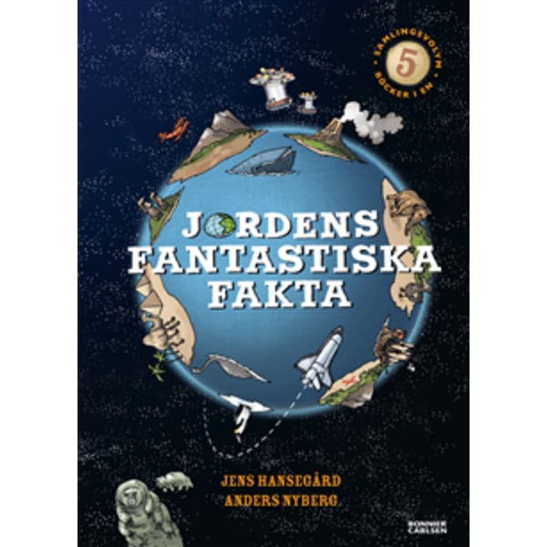 Jordens fantastiska fakta (samlingsvolym, 5 böcker i en) | CDON