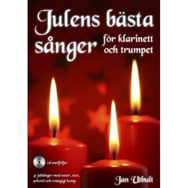 Julens bästa sånger för oboe och sopranblockflöjt (med cd och på ...