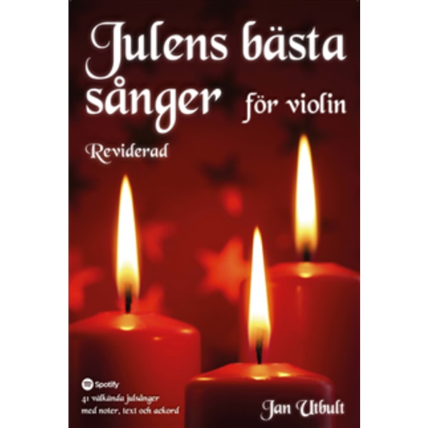 Julens bästa sånger för violin Reviderad (med duettstämmor) | CDON