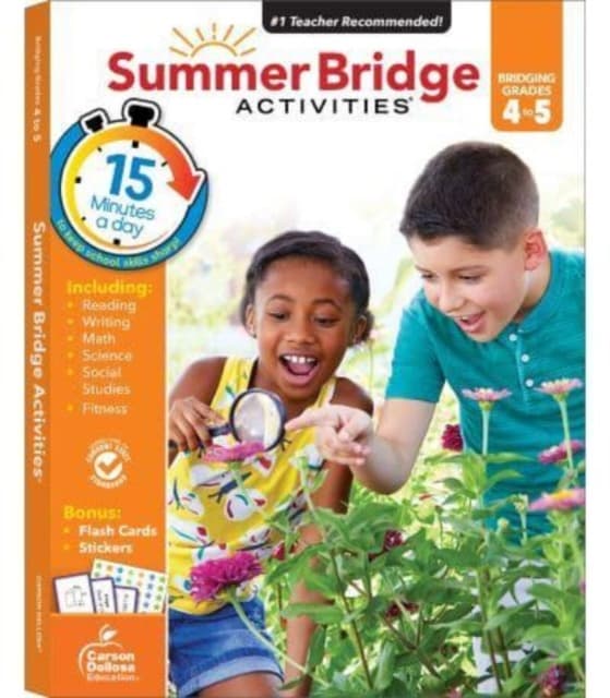 Summer Bridge Activities Grades 4 to 5 | CDON