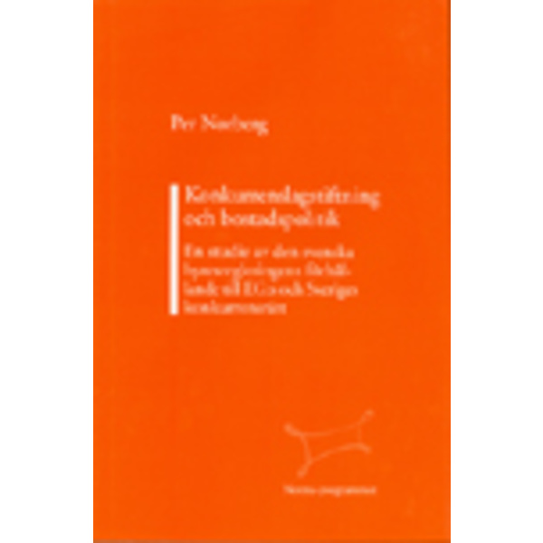 Konkurrenslagstiftning och bostadspolitik En studie av den svenska ...