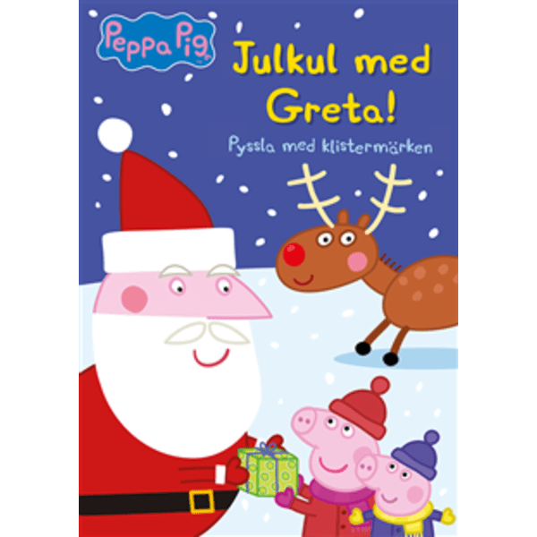 Julkul med Greta! : pyssla med klistermärken | CDON