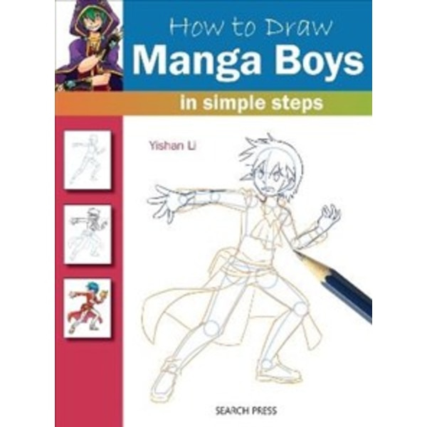 How to Draw: Manga Boys - In Simple Steps | CDON
