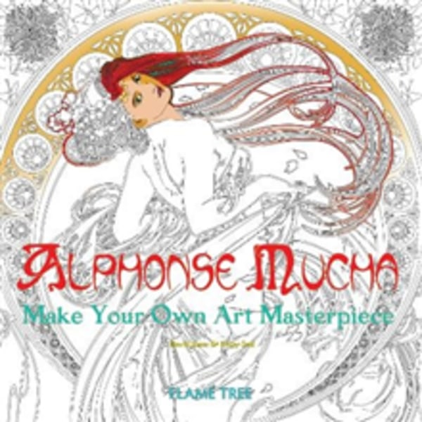 Alphonse Mucha (Art Colouring Book) | CDON