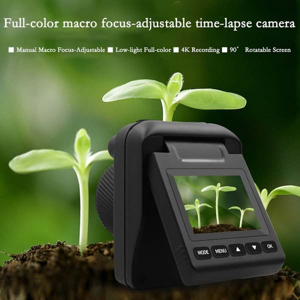 4K Full Color Time Lapse Kamera med Lang Batterilevetid til Byggeri ...