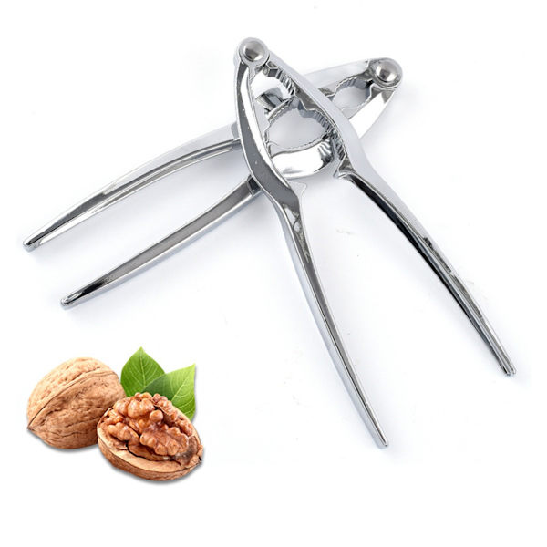 Kraftig Nötkrossare i Silver Zinklegering - Perfekt för Valnötter ...