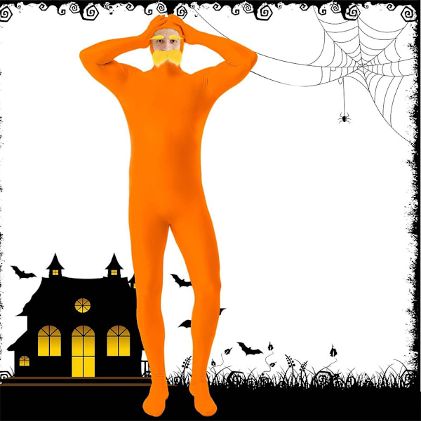 Aikuisten Lorax-asu (body + parta) - Täydellinen Halloweeniin ja ...