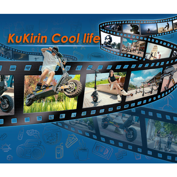 KuKirin G2 (VMP) DGT – Fabriksdirekt 500W 25km/t 65km rækkevidde 48V15 ...