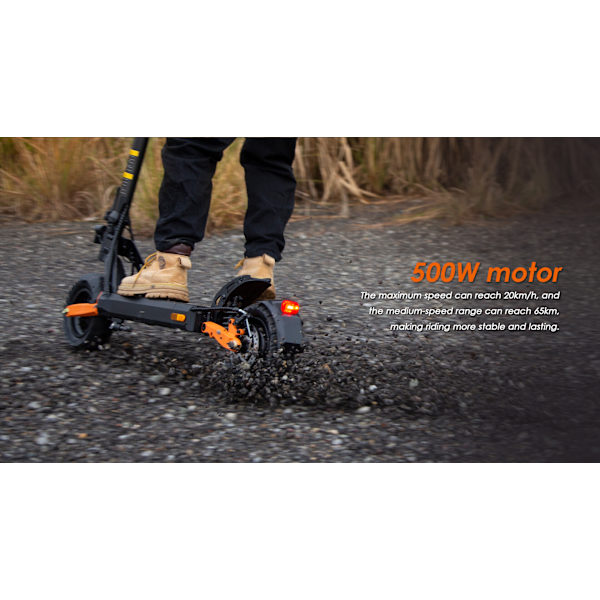 Fabriksdirekt KuKirin G2 PRO(ABE) – 500W, 20 km/t, 65 km rækkevidde ...